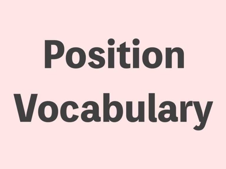 Mastering Japanese Position Vocabulary: A Comprehensive Guide ...